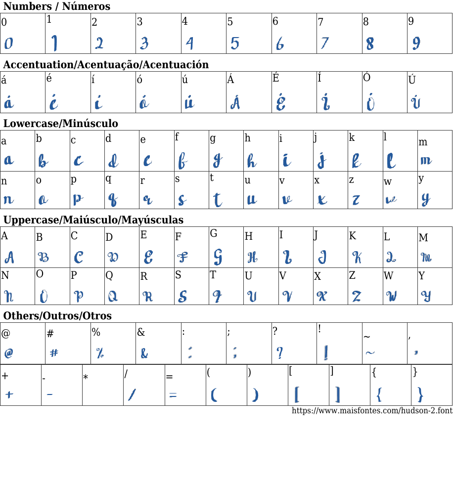 Hudson Calligraphy: Free Font Download | MaisFontes