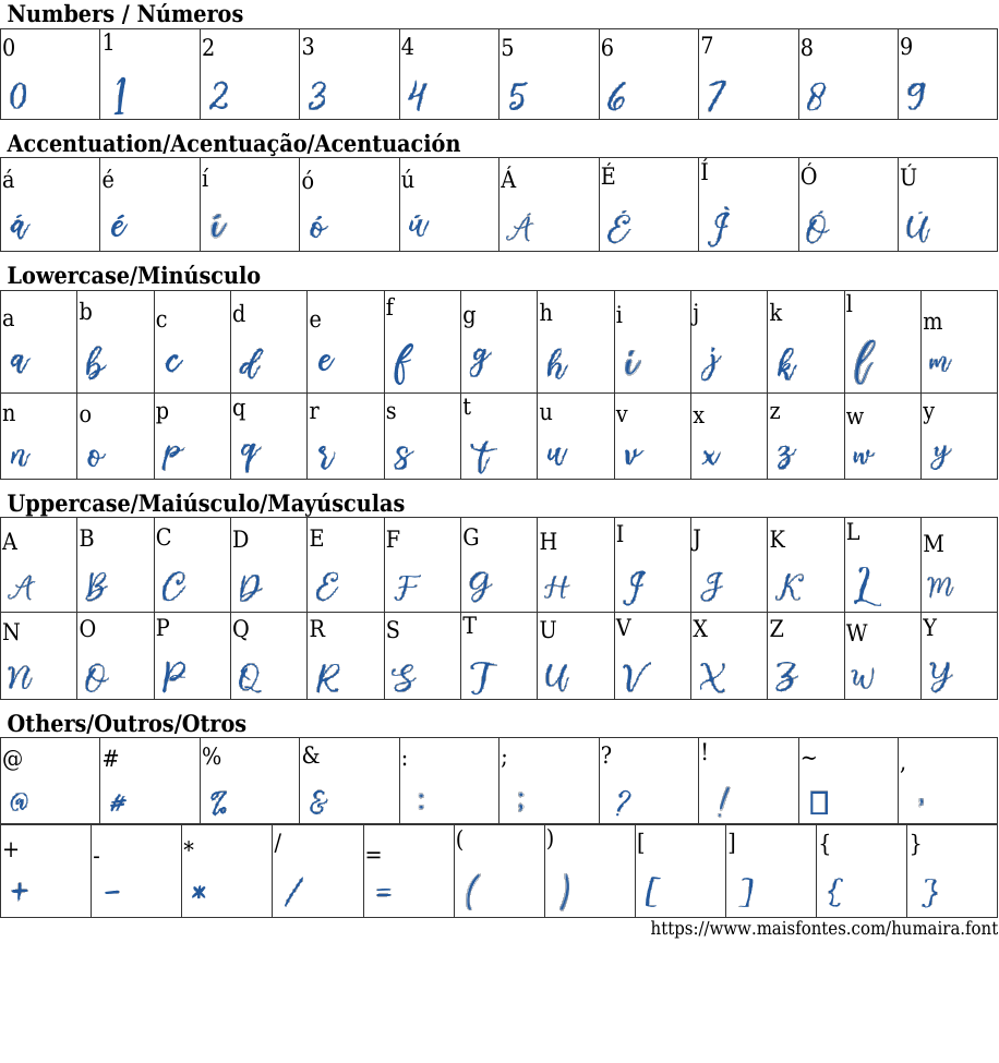 Humaira: Free Font Download | MaisFontes