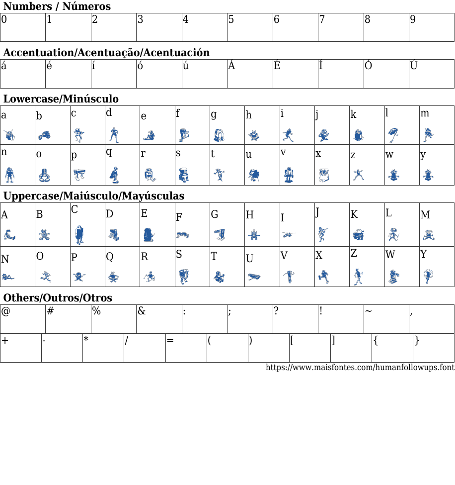 Human Follow Ups: Baixar Fonte Grátis | MaisFontes