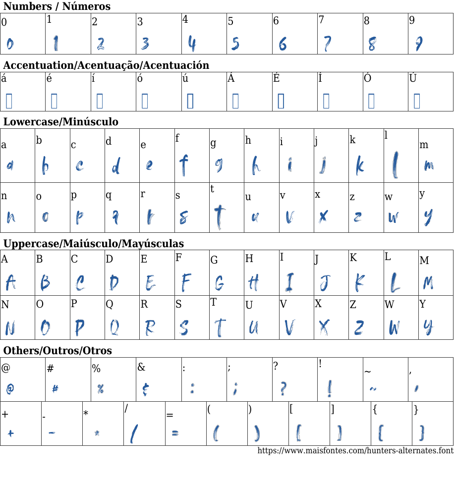 Hunters Rook Alternates: Free Font Download | MaisFontes