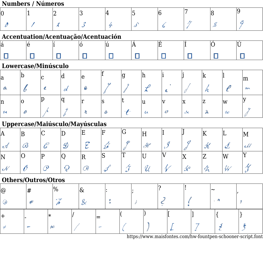 HW FountPen Schooner Script: Baixar Fonte Grátis | MaisFontes