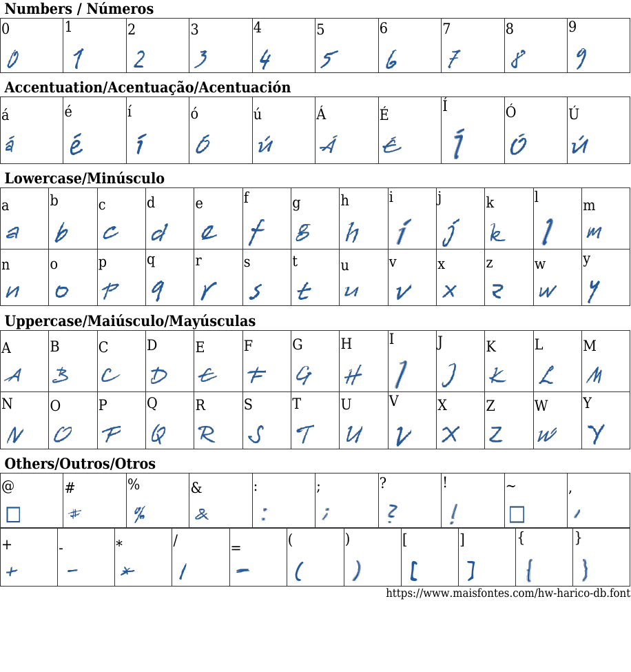 HW DB Harico: Free Font Download | MaisFontes