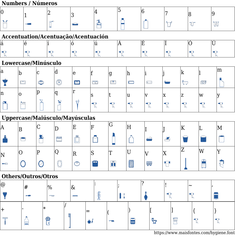 Hygiene: Free Font Download | MaisFontes