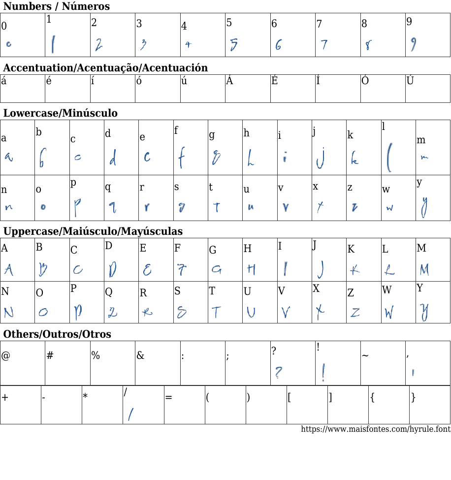 Hyrule: Free Font Download | MaisFontes