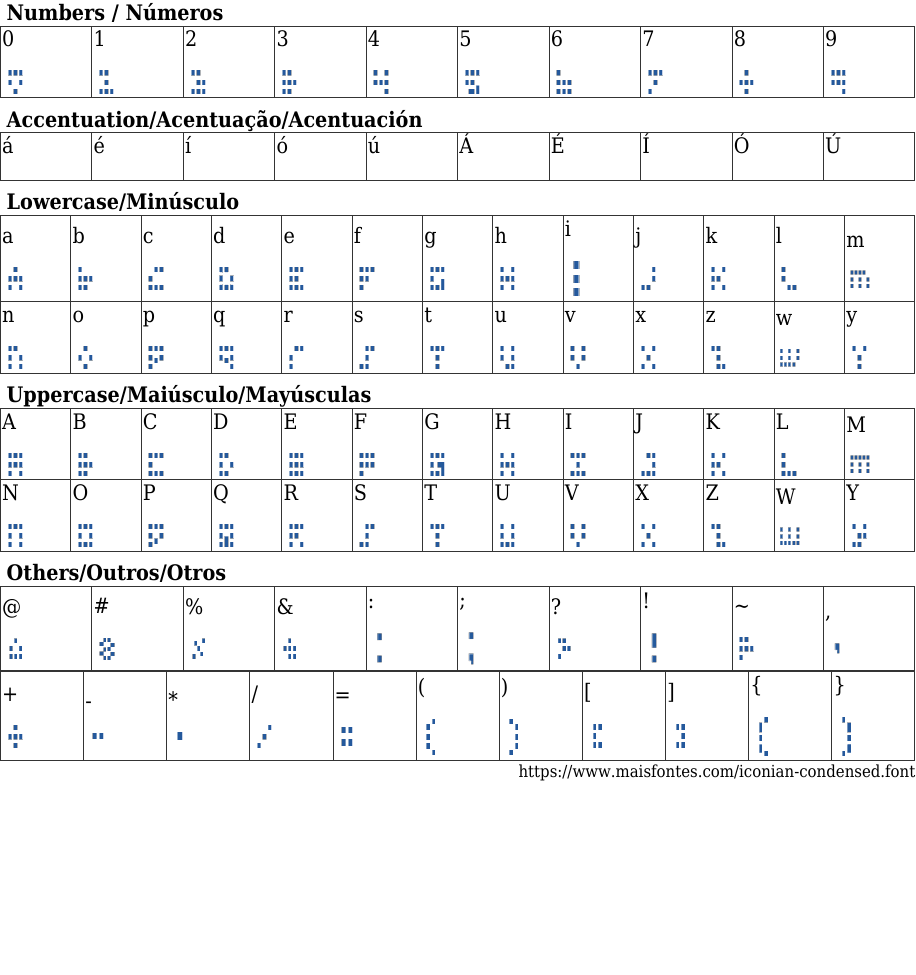 Iconian Condensed: Baixar Fonte Grátis | MaisFontes