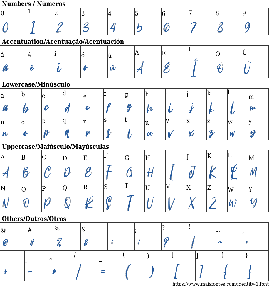 Identity Manual: Free Font Download | MaisFontes