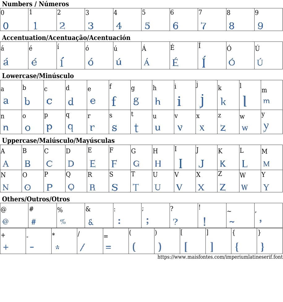 Imperium Latine Serif: Free Font Download | MaisFontes
