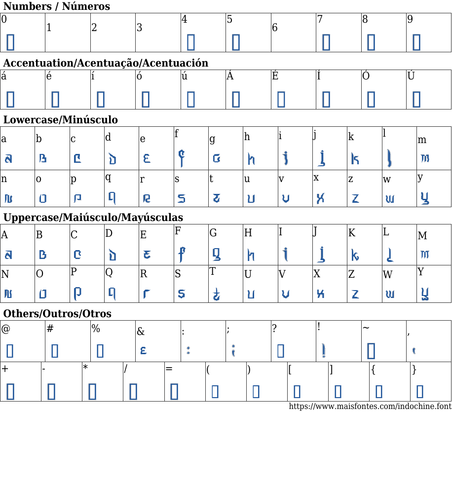Indochine: Free Font Download | MaisFontes