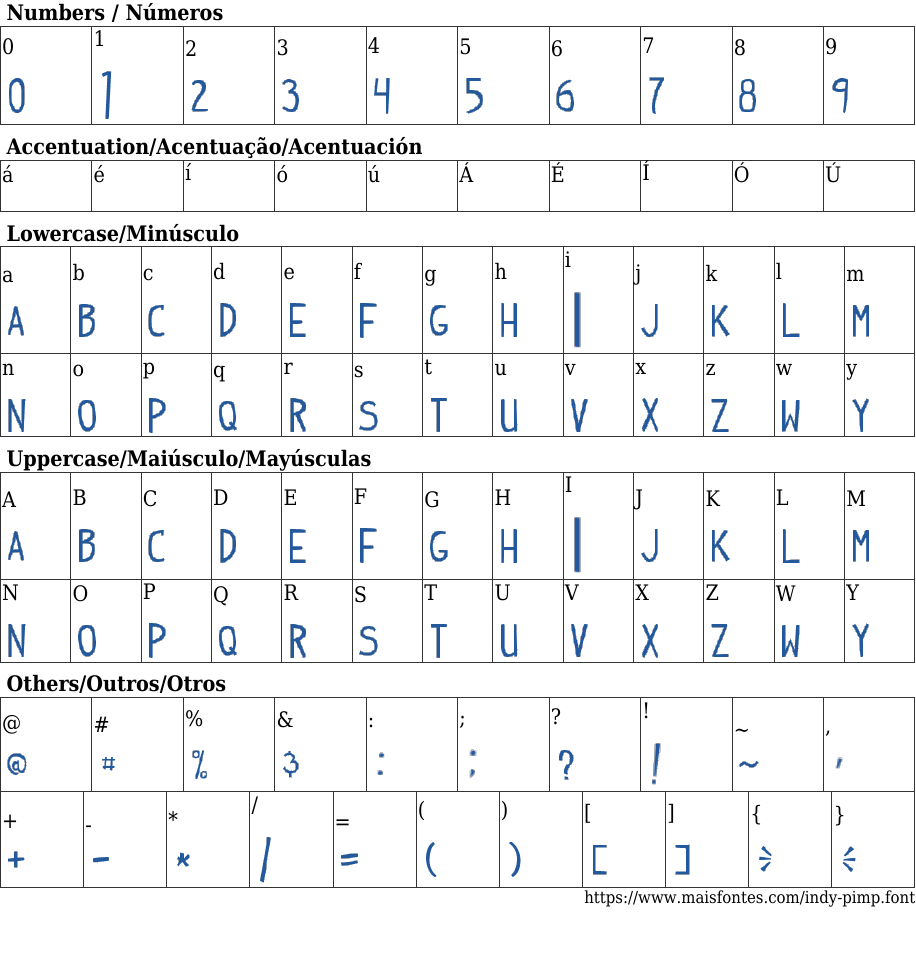 Indy Pimp: Free Font Download | MaisFontes