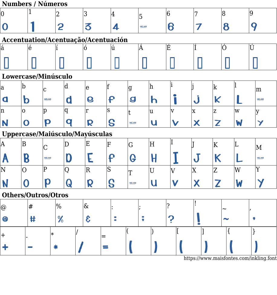 Inkling Std: Free Font Download | MaisFontes