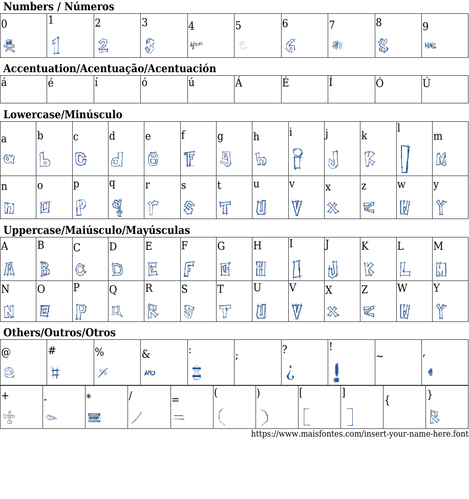 Insert your name here: Baixar Fonte Grátis | MaisFontes