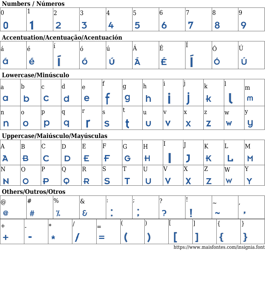 Insignia font download | MaisFontes.com