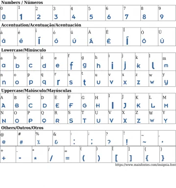 Insignia: Free Font Download | MaisFontes