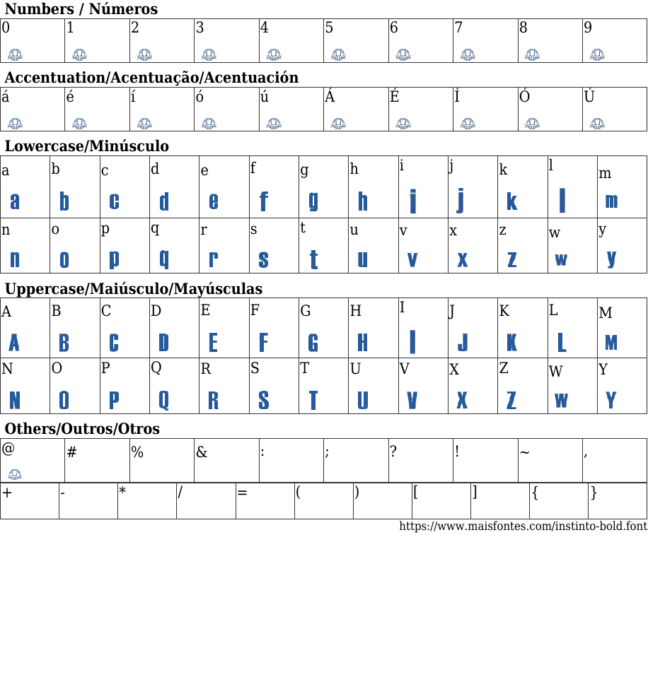 Instinto Bold: Baixar Fonte Grátis | MaisFontes