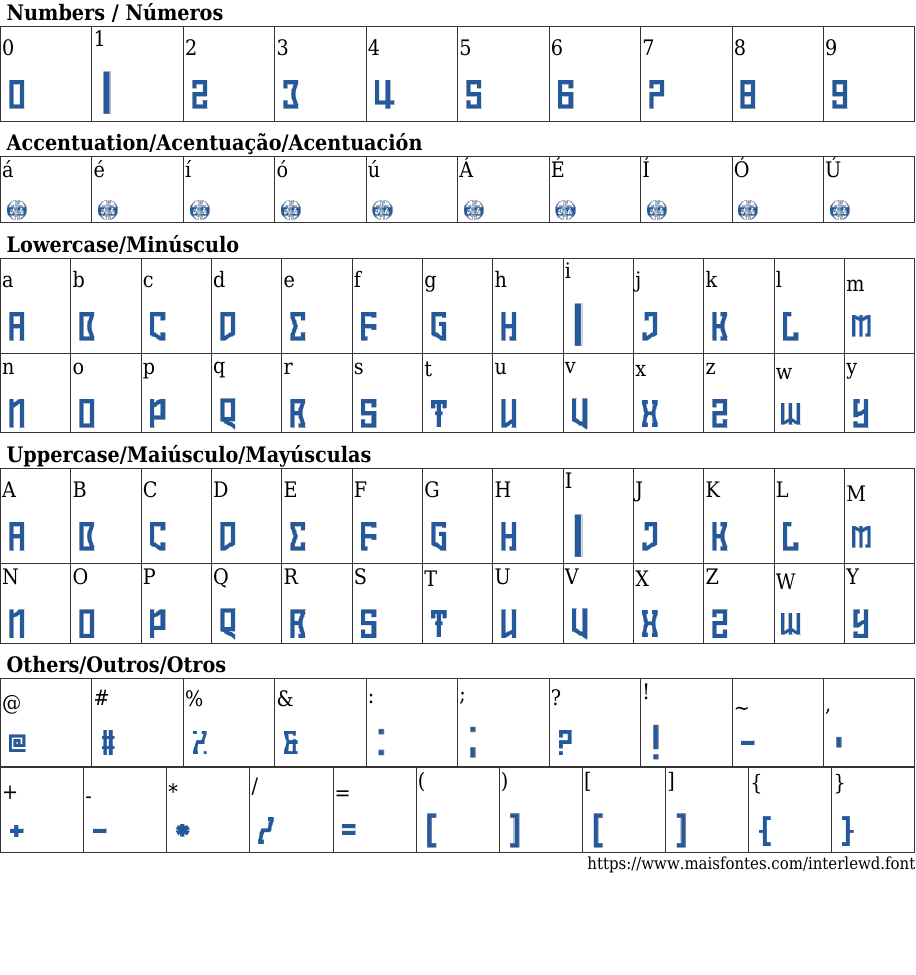 Interlewd: Baixar Fonte Grátis | MaisFontes