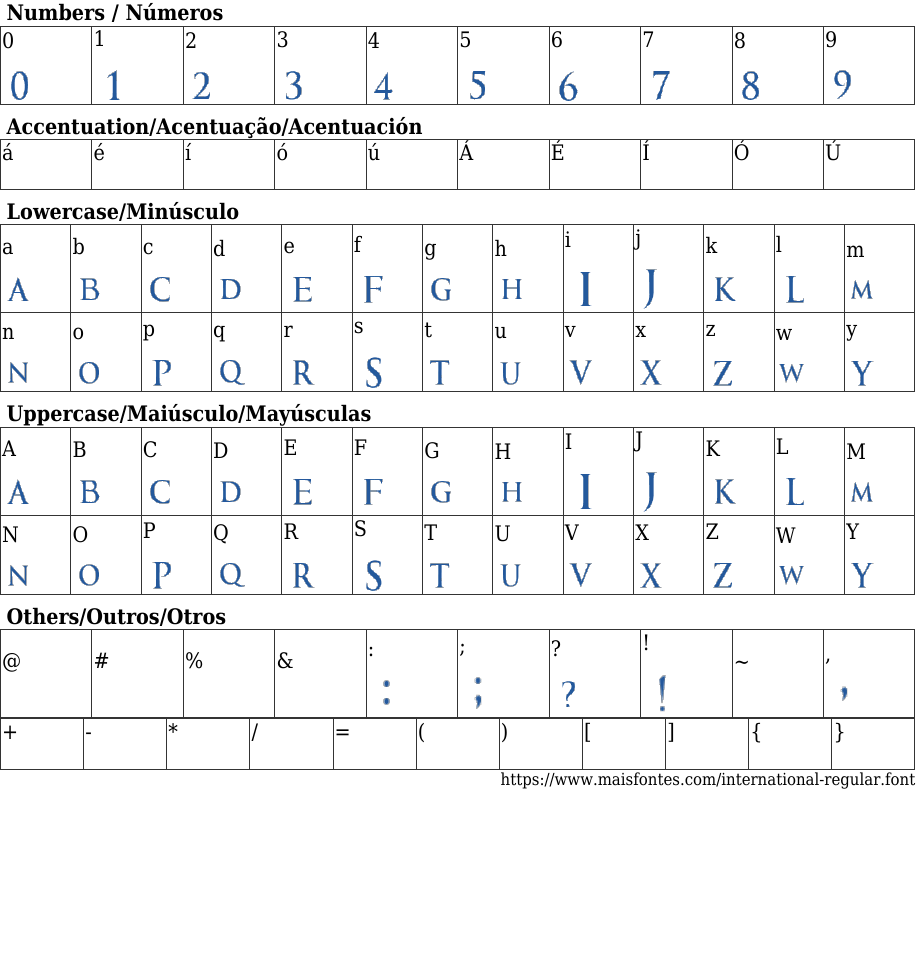 International Regular: Download Free Font | MaisFontes