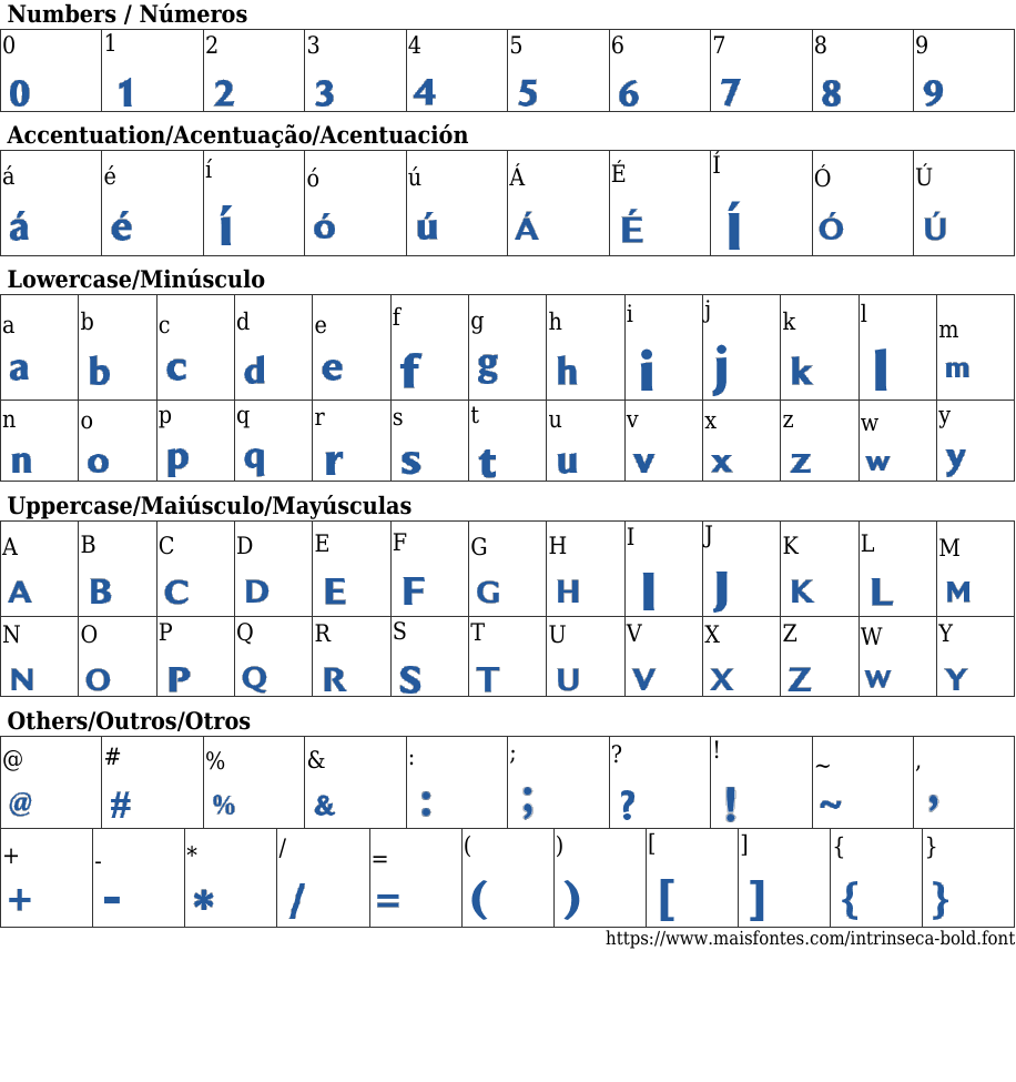 Intrinseca Bold: Free Font Download | MaisFontes