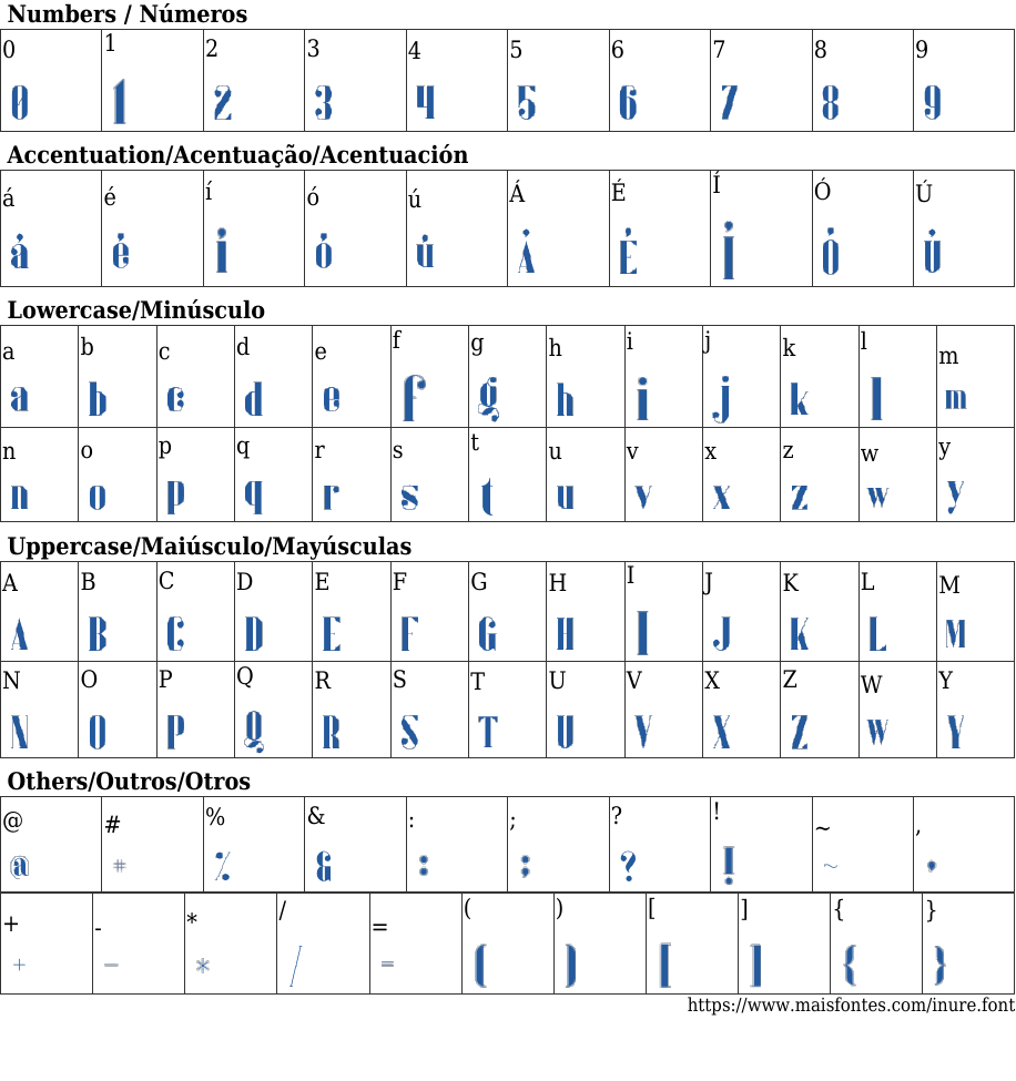 Inure: Baixar Fonte Grátis | MaisFontes