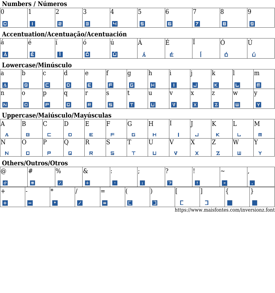 Inversionz: Free Font Download | MaisFontes