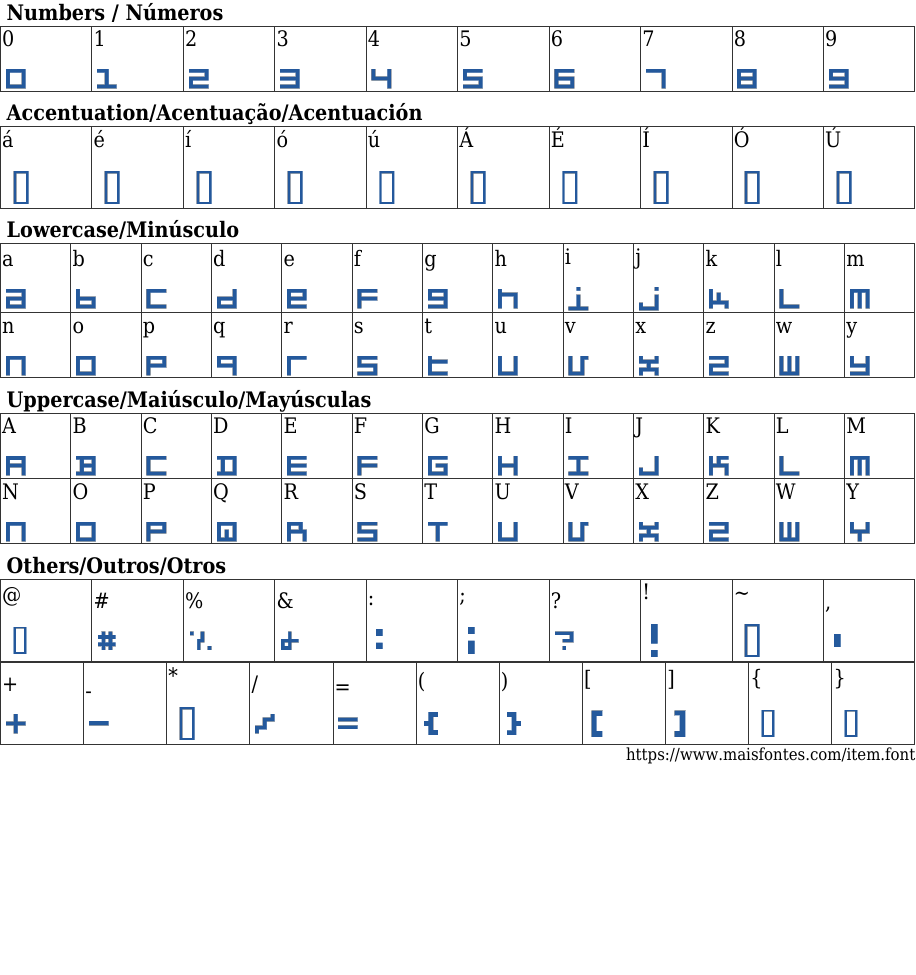 Item Font: Free Download | MaisFontes