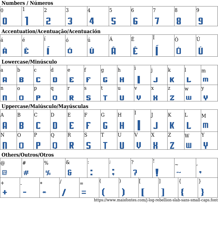 Rebellion Slab Sans Small Caps Font: Free Download | MaisFontes