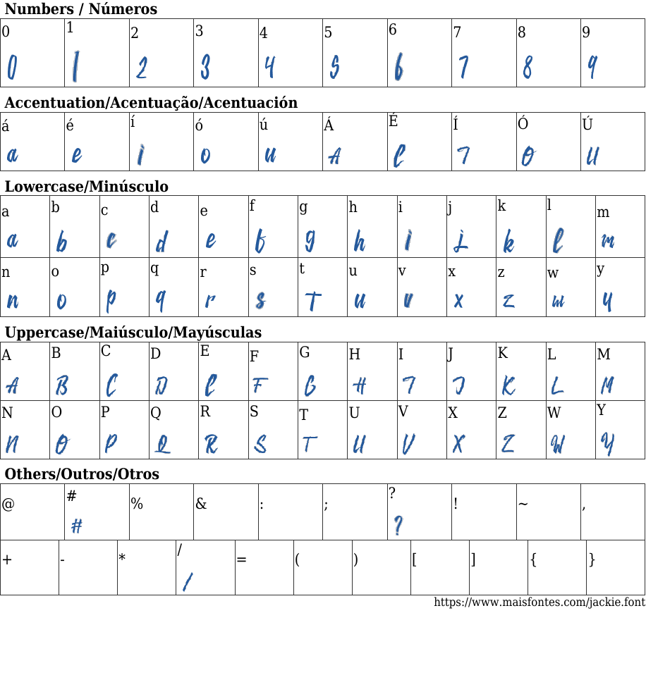 Jackie: Free Font Download | MaisFontes