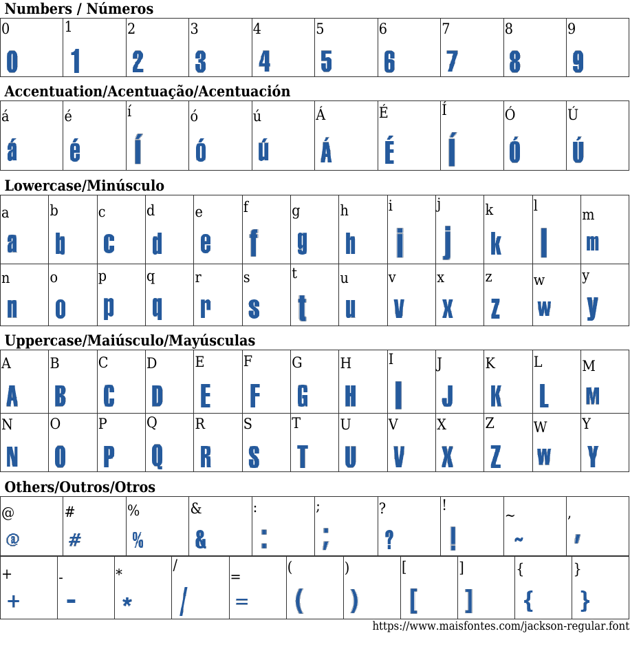 Jackson Regular: Descargar Fuente Gratis | MaisFontes
