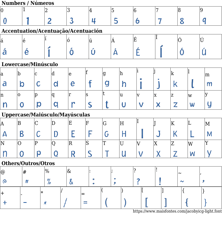 Jacoby ICG Light: Free Font Download | MaisFontes