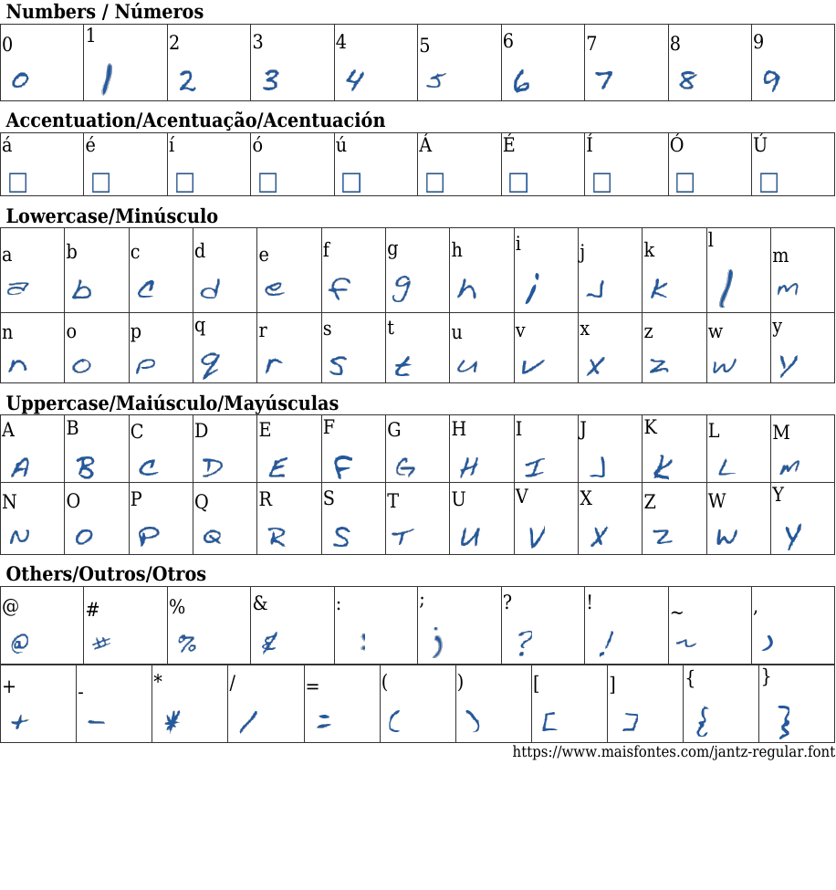 Jantz Regular Font: Free Download | MaisFontes