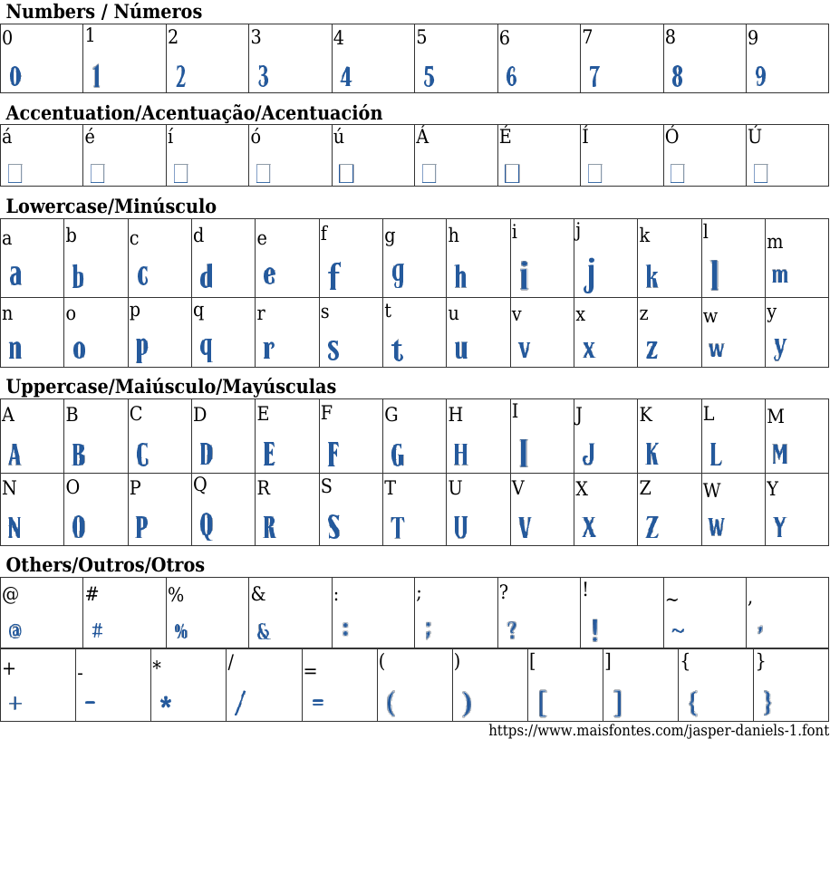 Jasper Daniels Alternate: Free Font Download | MaisFontes