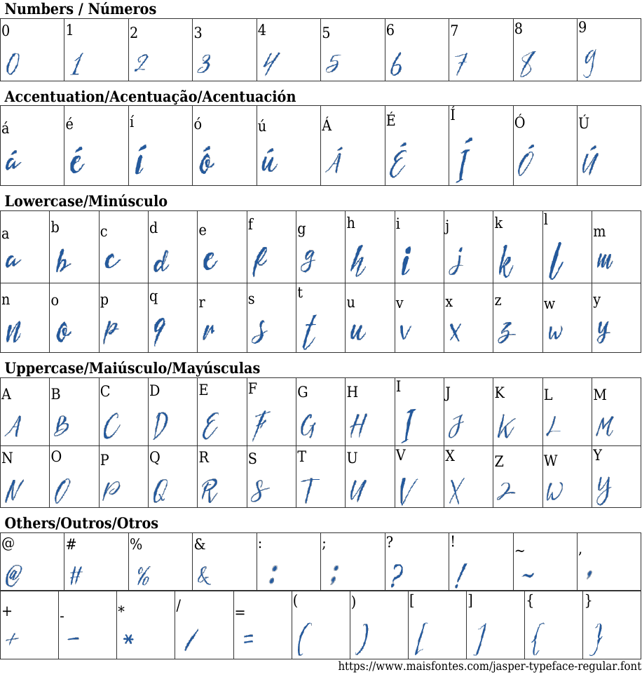 Jasper Typeface Regular: Baixar Fonte Grátis | MaisFontes