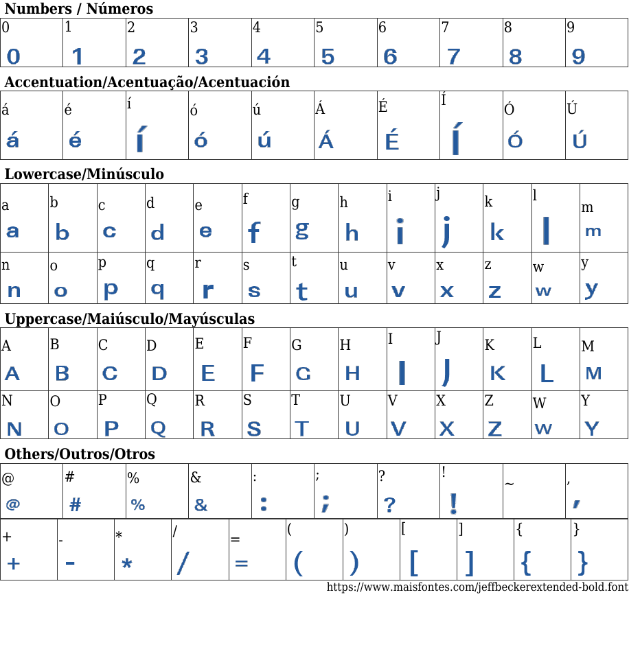Jeff Becker Extended Bold: Baixar Fonte Grátis | MaisFontes