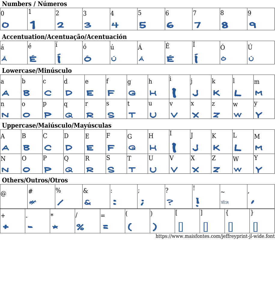 Jeffrey Print Wide: Free Font Download | MaisFontes