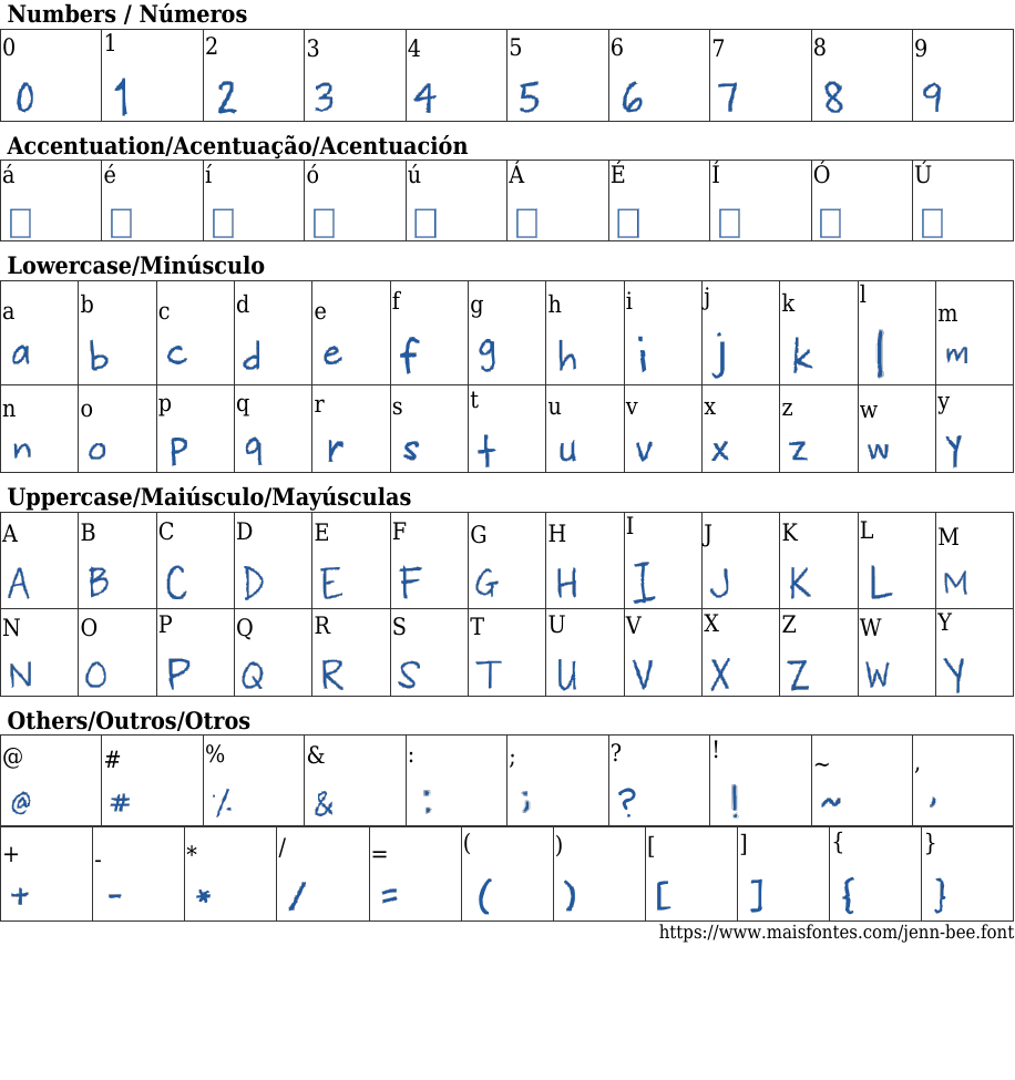 Jenn Bee: Baixar Fonte Grátis | MaisFontes