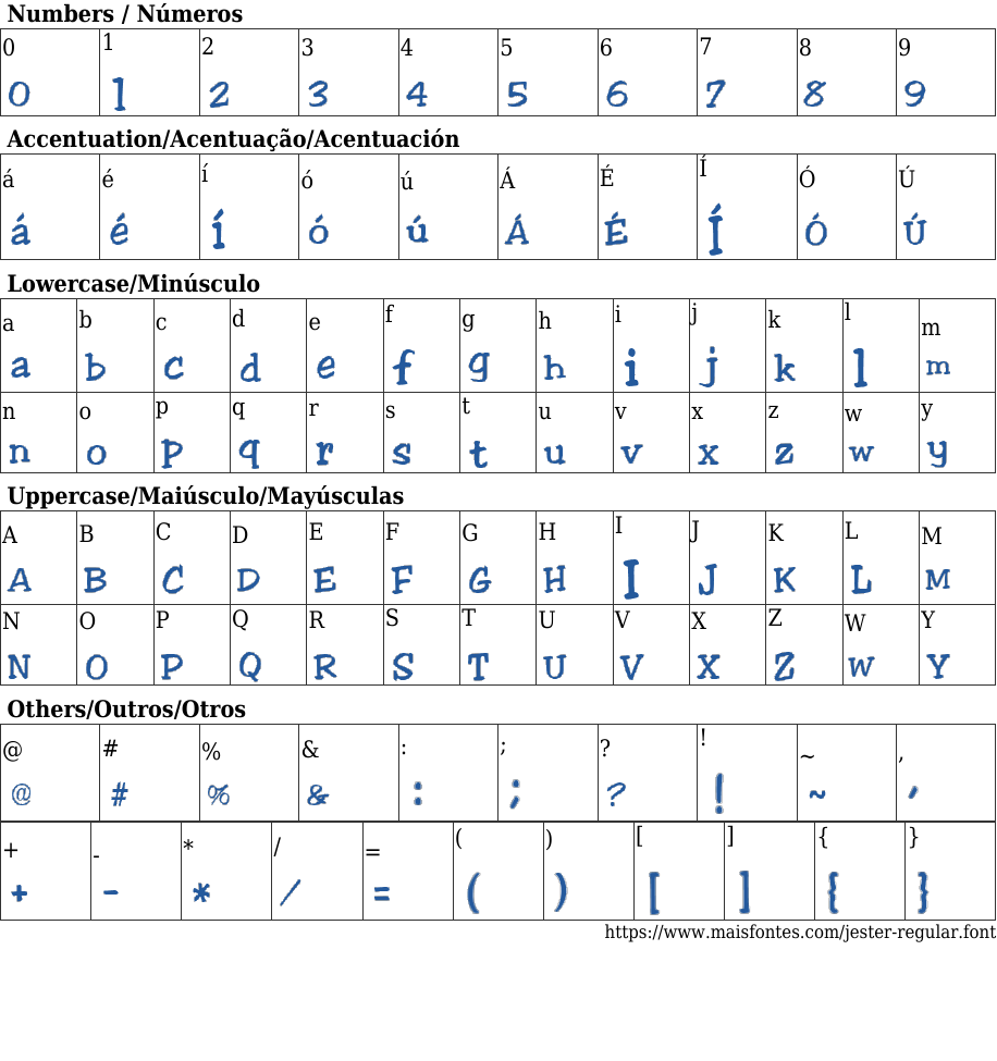 Jester Regular: Descargar Fuente Gratis | MaisFontes