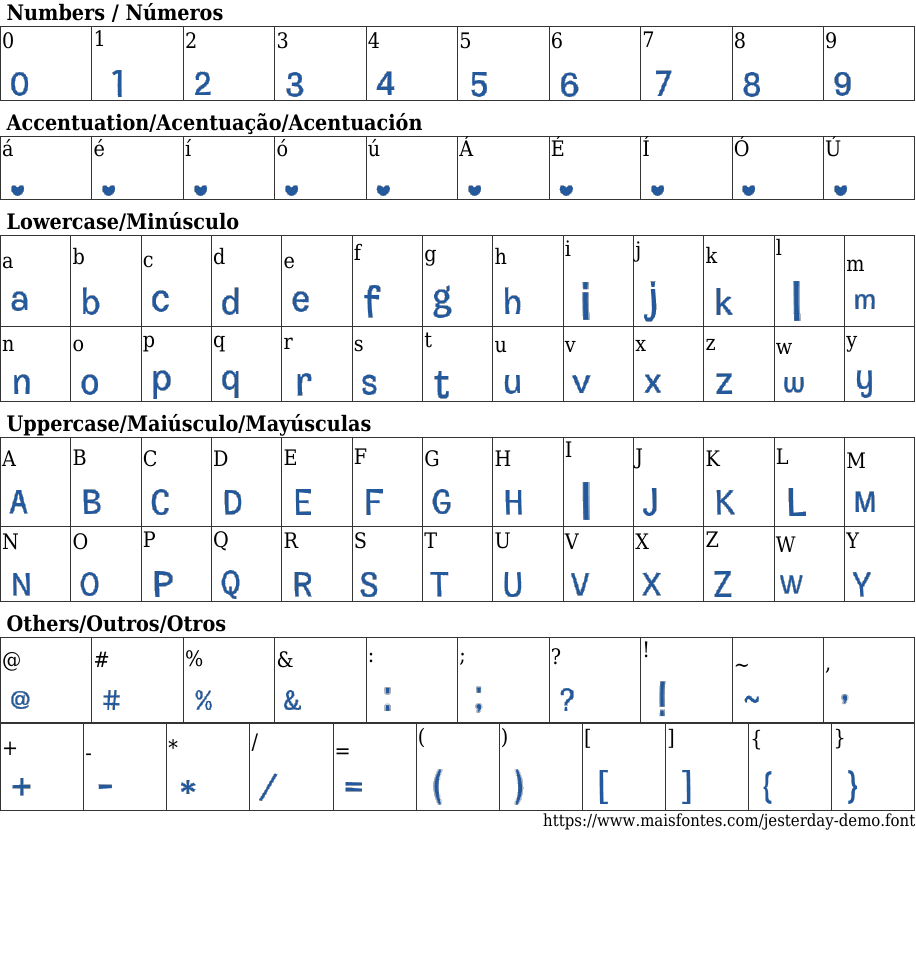 Jesterday Demo: Baixar Fonte Grátis | MaisFontes