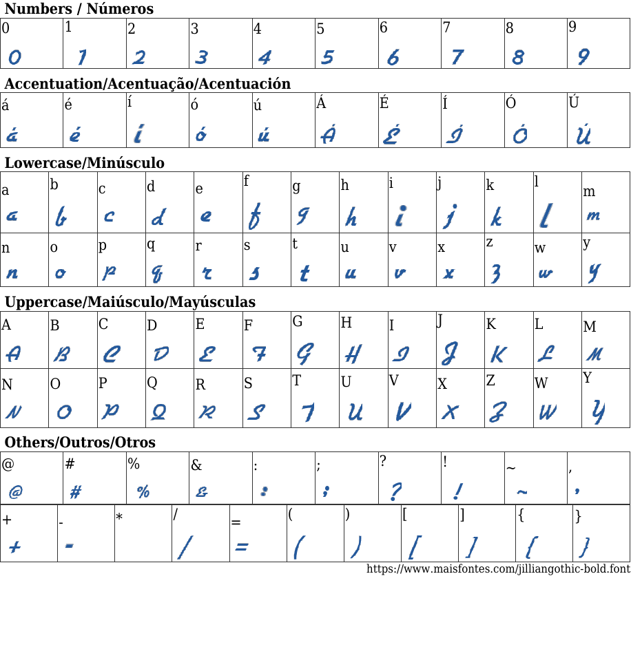 Jillian Gothic Bold: Free Font Download | MaisFontes