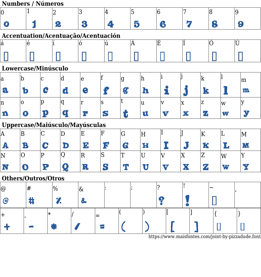 Joint by Pizza Dude: Free Font Download | MaisFontes