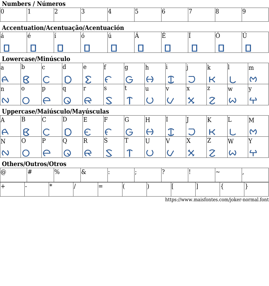 Joker Normal: Baixar Fonte Grátis | MaisFontes
