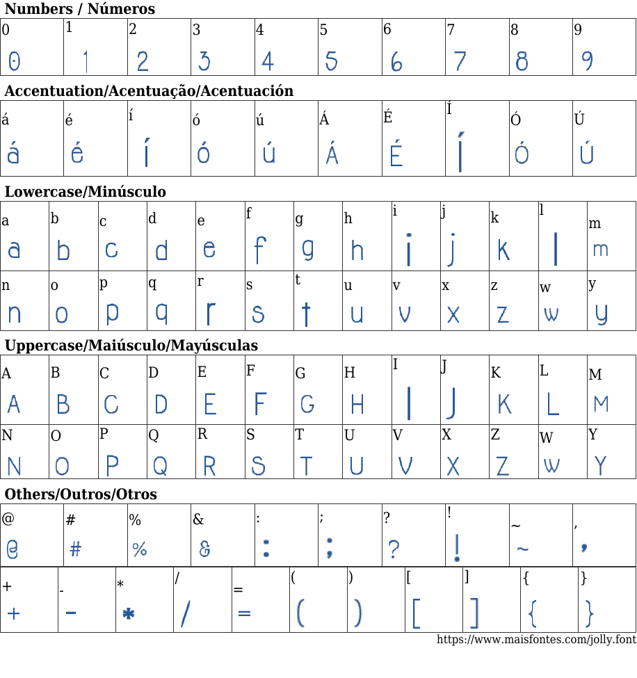 Jolly: Free Font Download | MaisFontes