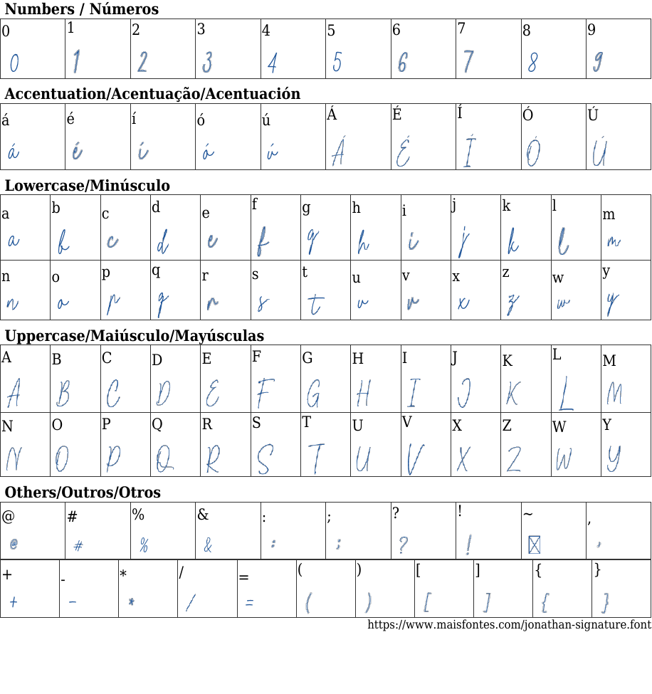 Jonathan Signature: Free Font Download | MaisFontes