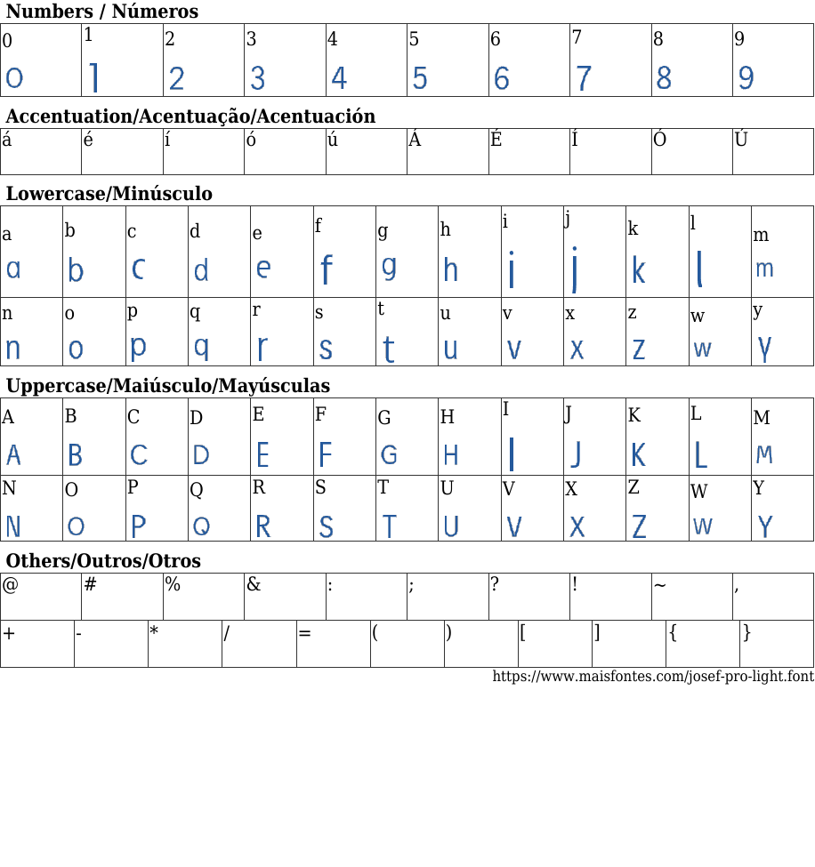 Josef Pro Light: Baixar Fonte Grátis | MaisFontes