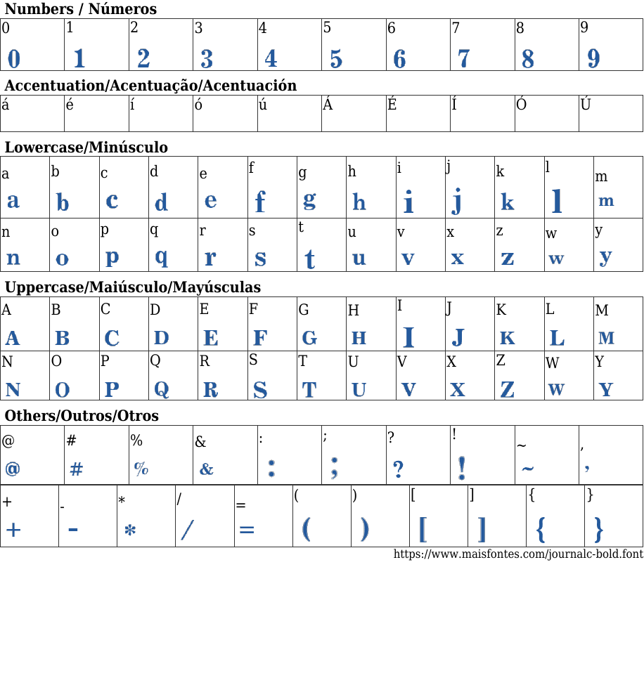Journal C Bold Font: Free Download | MaisFontes