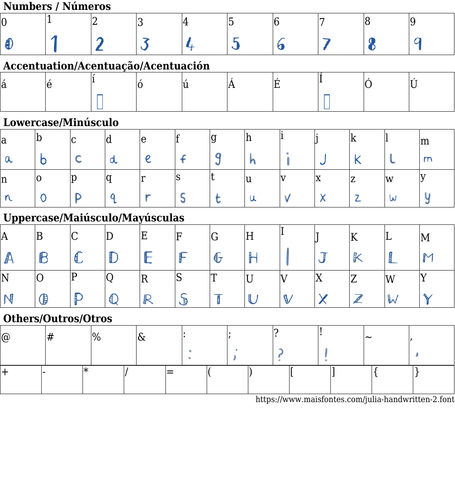 Julia Handwritten 2: Baixar Fonte Grátis | MaisFontes