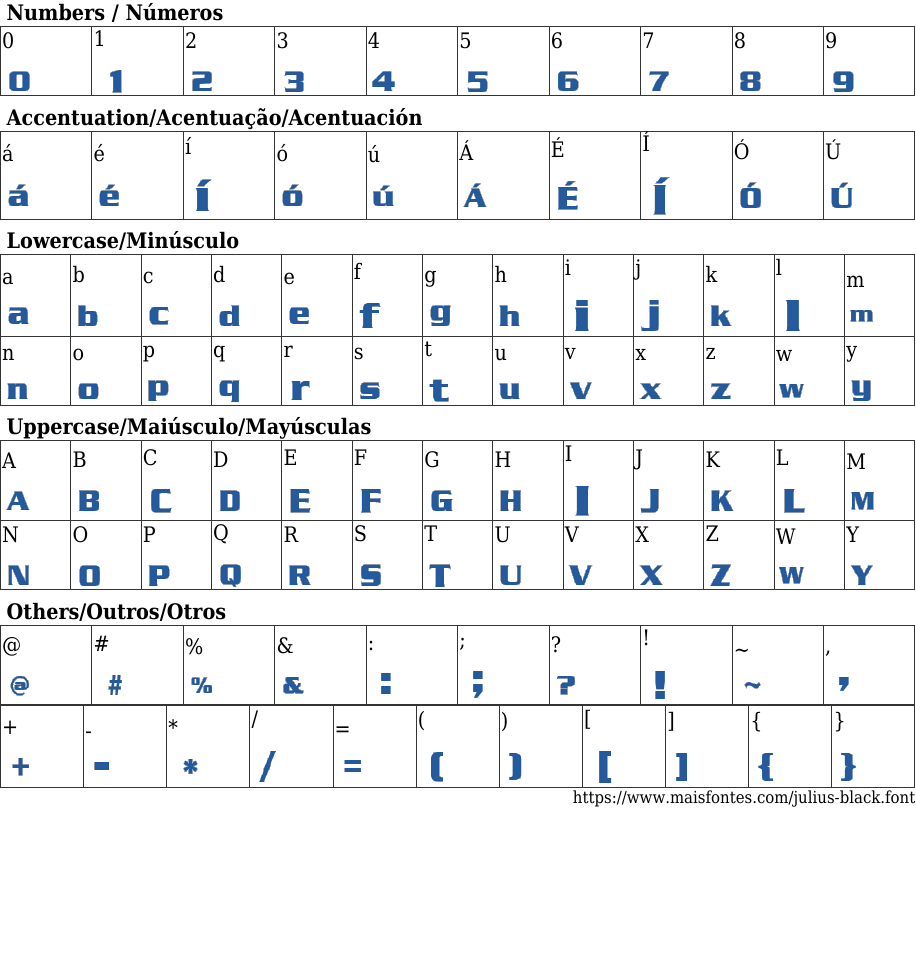 Julius Black: Free Font Download | MaisFontes