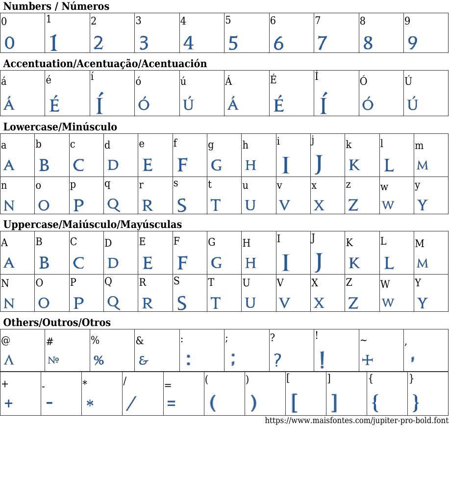Jupiter Pro Bold: Free Font Download | MaisFontes