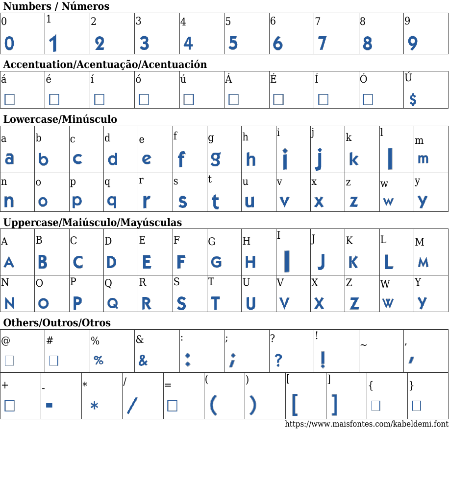 Kabel Demi: Free Font Download | MaisFontes