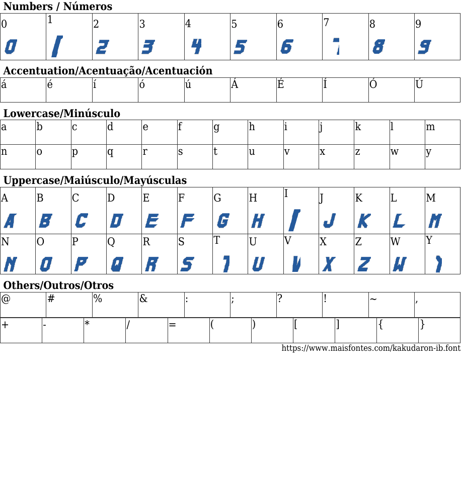 Kakudaron IB: Free Font Download | MaisFontes