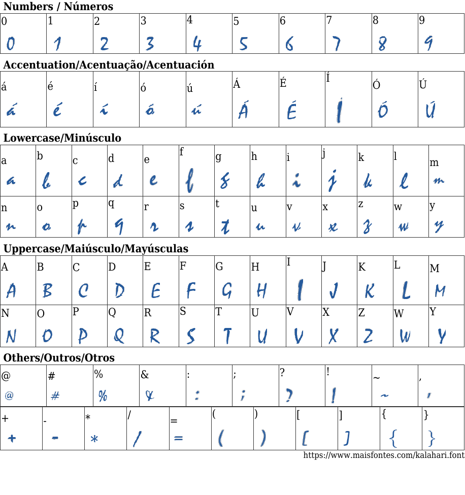 Kalahari Font: Free Download | MaisFontes
