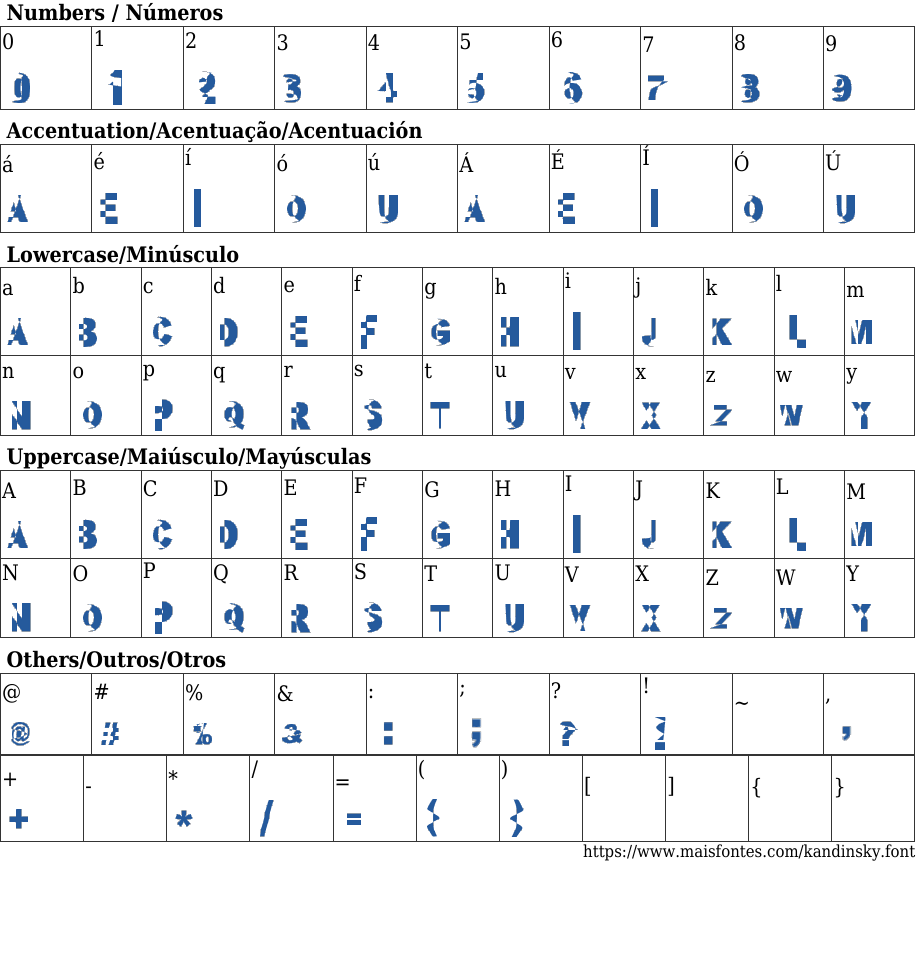 Kandinsky: Free Font Download | MaisFontes